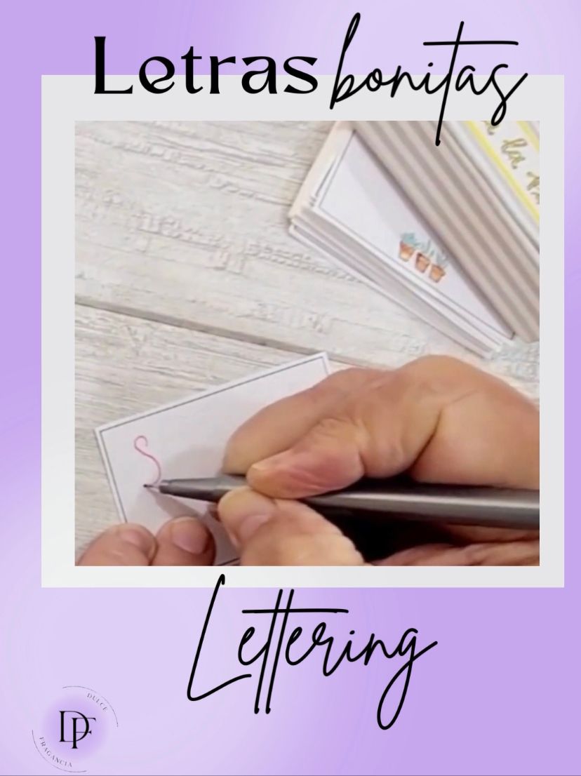 Letras bonitas: lettering – Dulce Fragancia