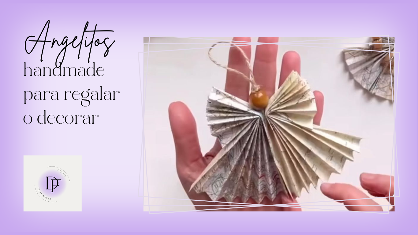 Angelitos para decorar o regalar – Dulce Fragancia